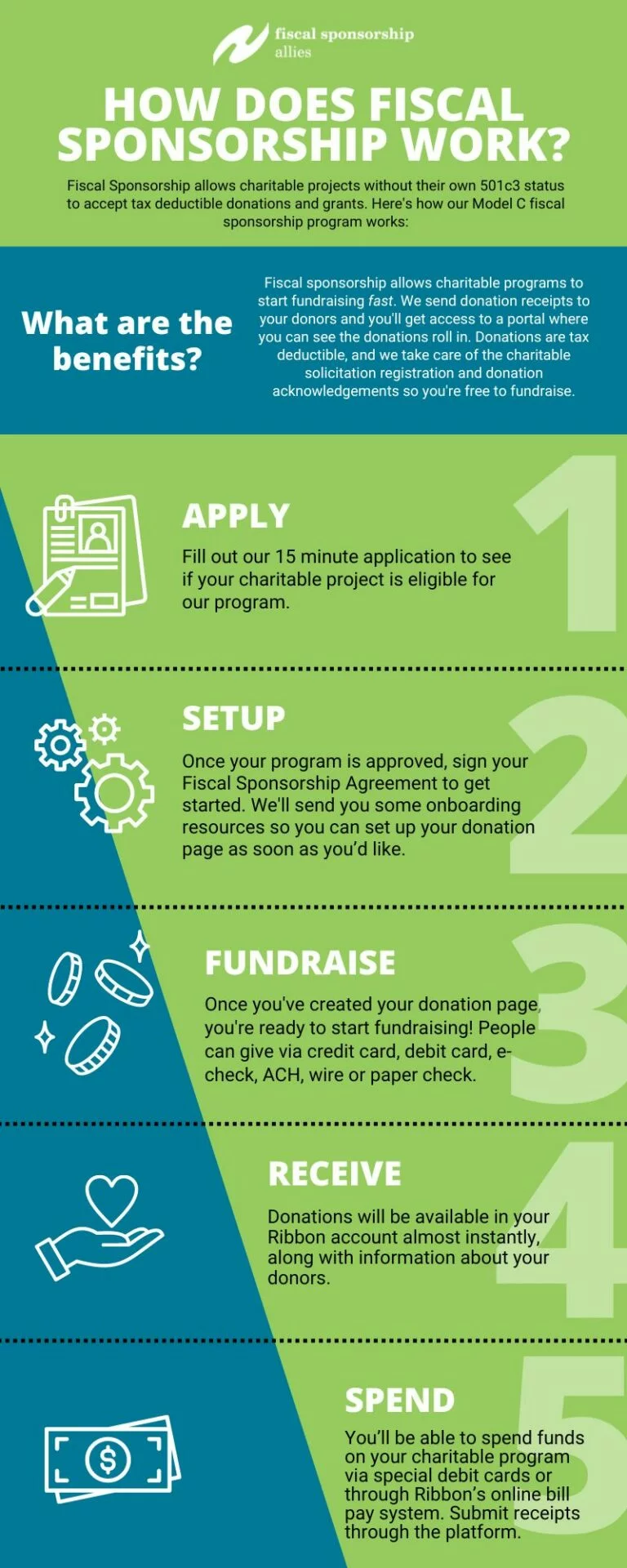 How does Model C Fiscal Sponsorship Work? - Fiscal Sponsorship Allies
